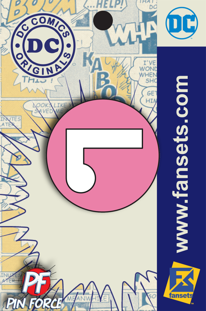 DC Comics Classic MONITOR BOARD ELEMENT LAD LOGO #372| PinForce