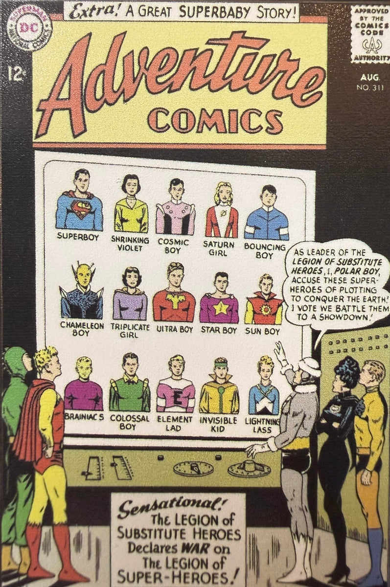 DC Comics LegionPalooza ADVENTURE COMICS #311| PinForce