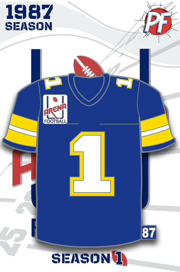 Arena Football DENVER DYNAMITE Jersey #613| PinForce