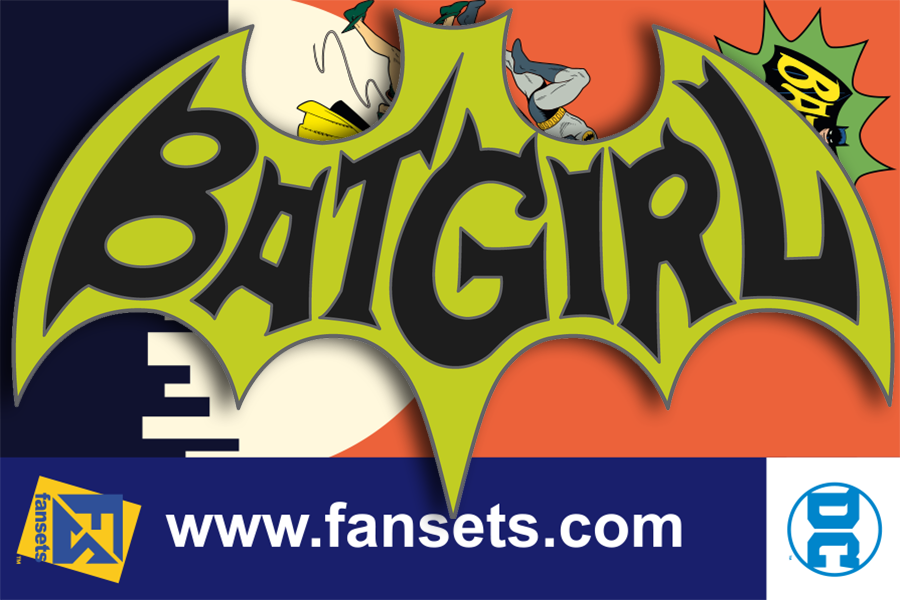 DC Comics Batman 1966 Collection BATGIRL TV Logo Series 5 #427| PinForce