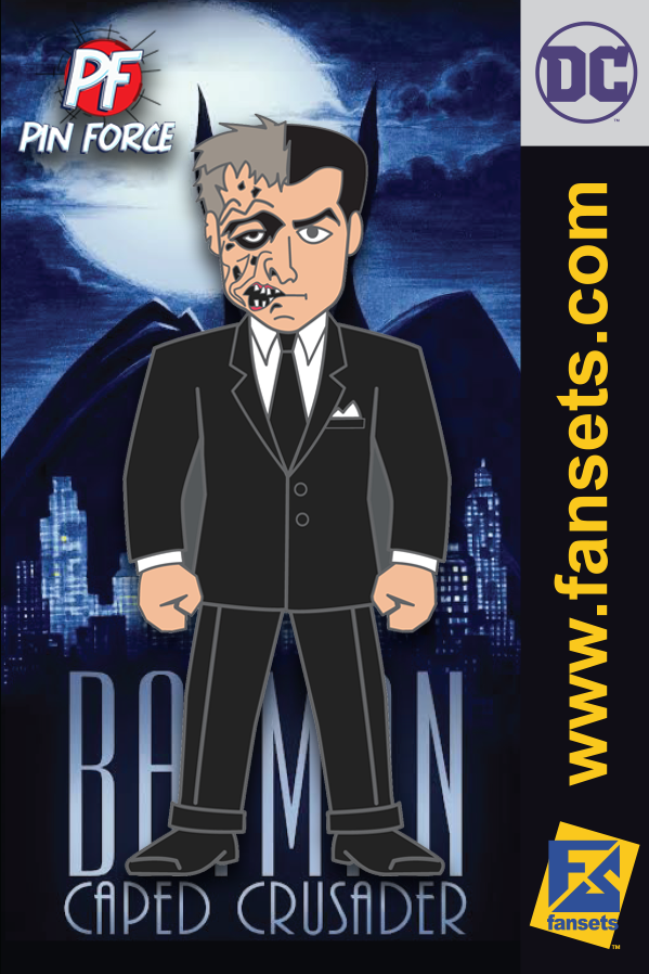 DC Comics Classic TWO-FACE BATMAN Caped Crusader| PinForce