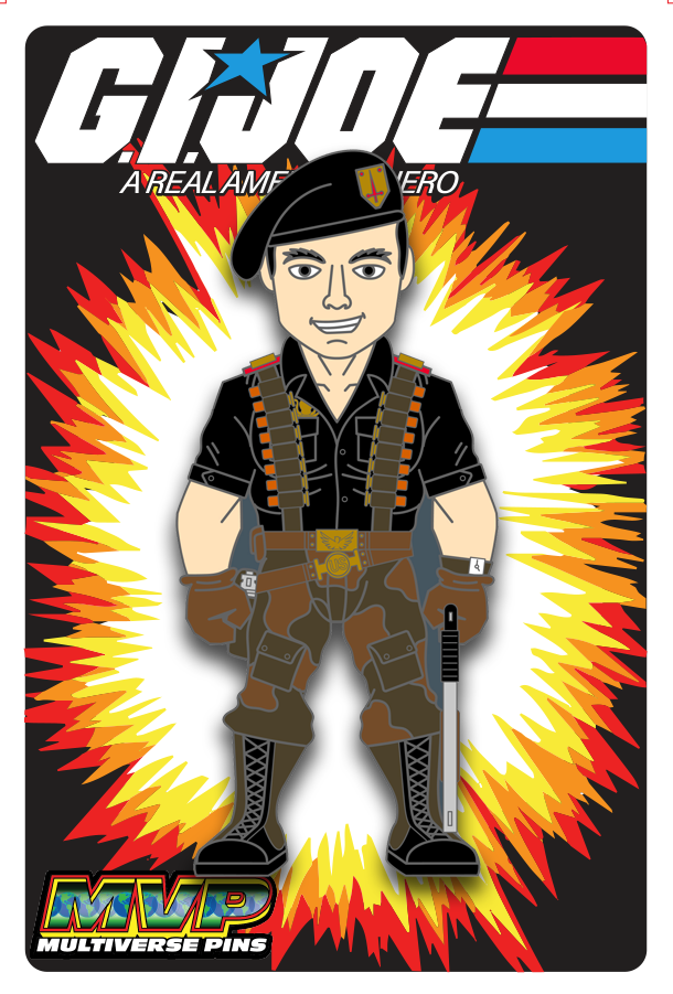 G.I. Joe Collection 3 Scarlett, Flint & Lady Jaye MultiVersePins| PinForce