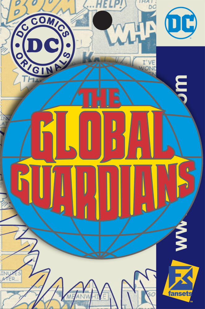 DC Comics Classic GLOBAL GUARDIANS LOGO pin #647| PinForce
