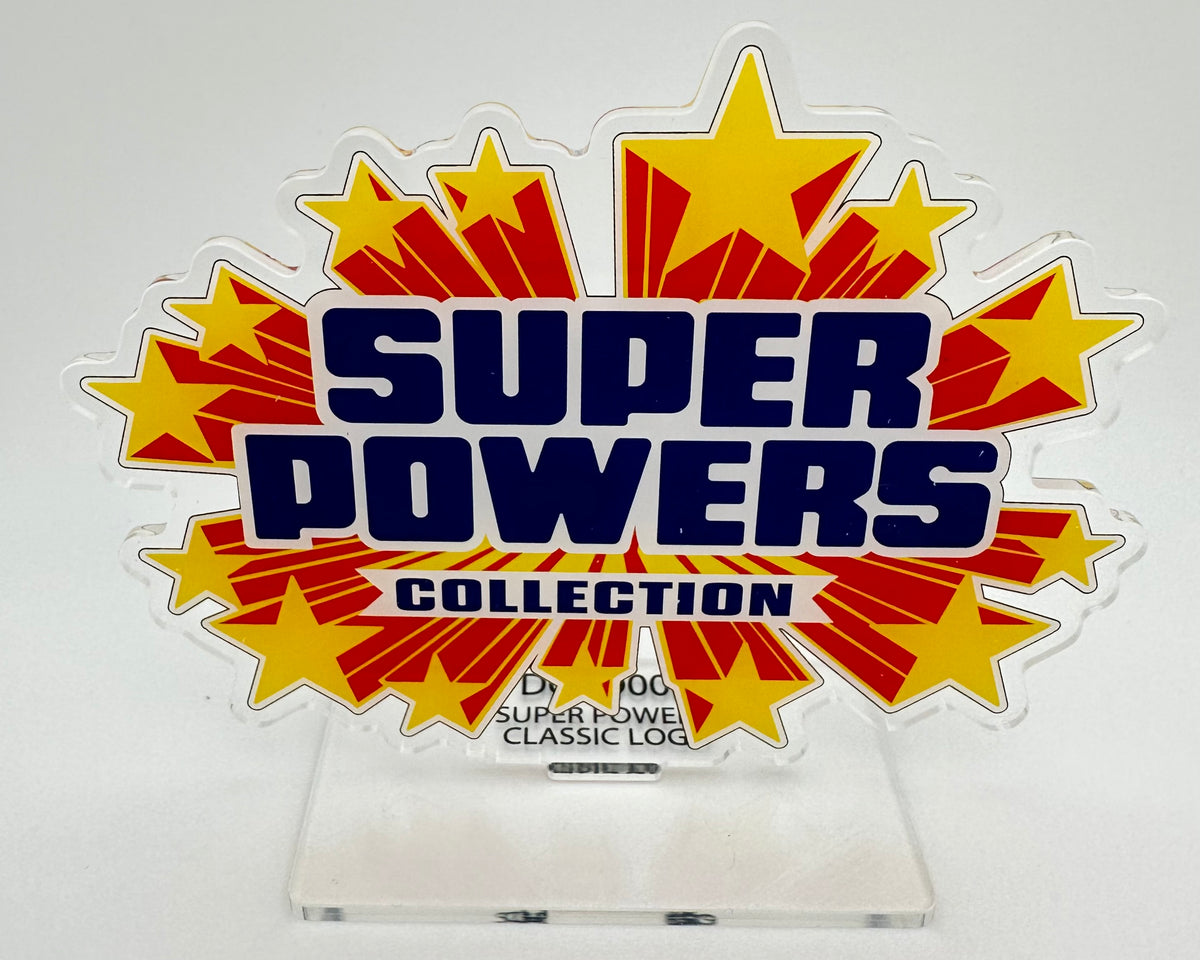 DC Comics Classic SUPER POWERS COLLECTION Acrylic display logo #175 ...