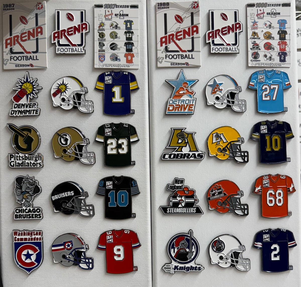 Arena Football NEW YORK KNIGHTS LOGO| PinForce
