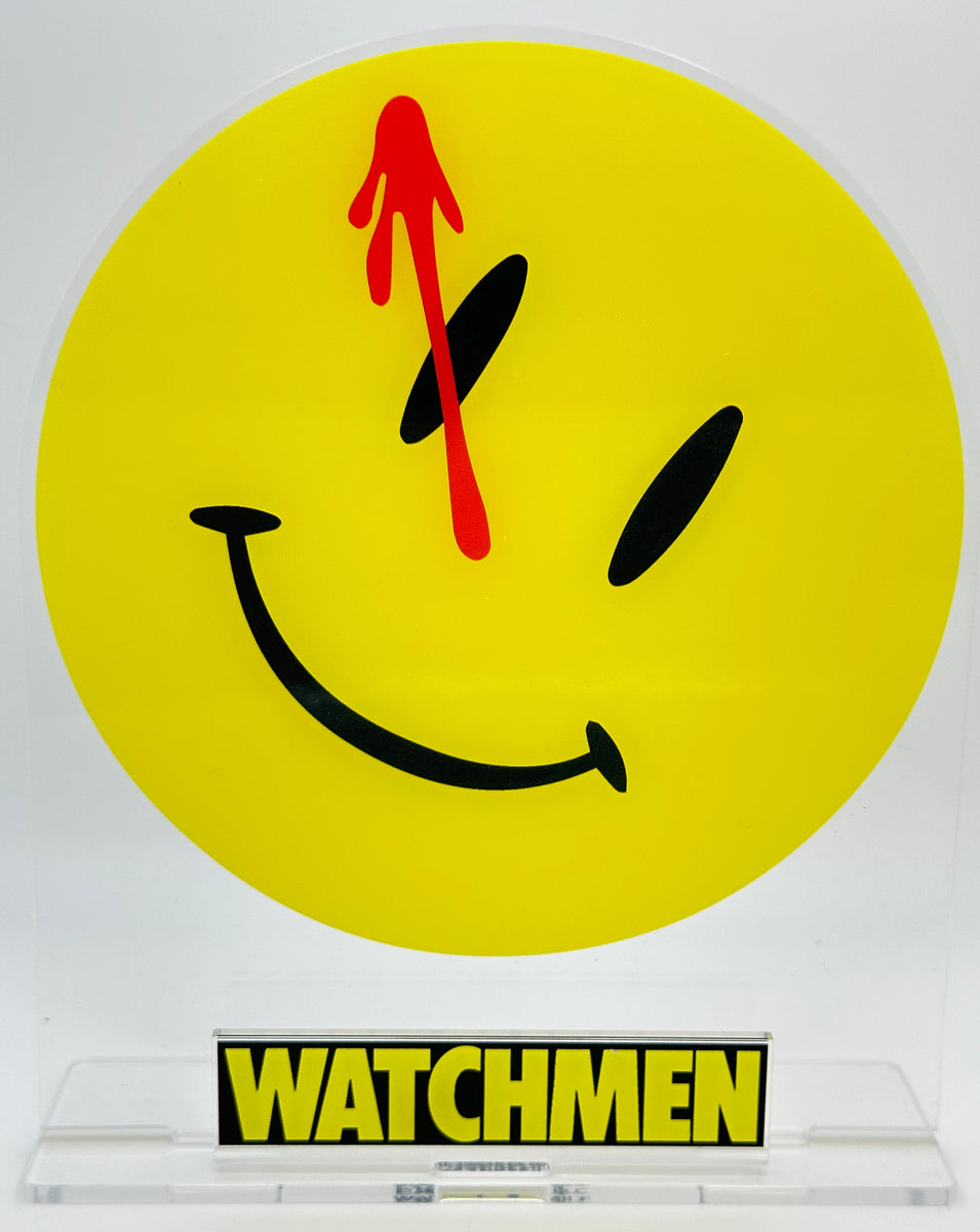 DC Comics Classic The WATCHMEN ACRYLIC DISPLAY LOGO #307| PinForce