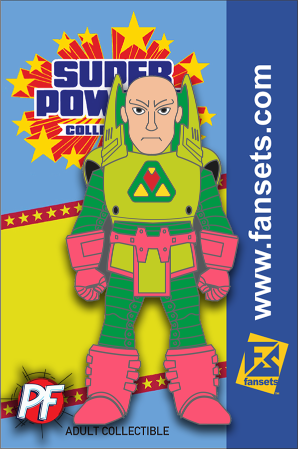 DC Comics Classic LEX LUTHOR (Super Powers) Battle Suit #469| PinForce