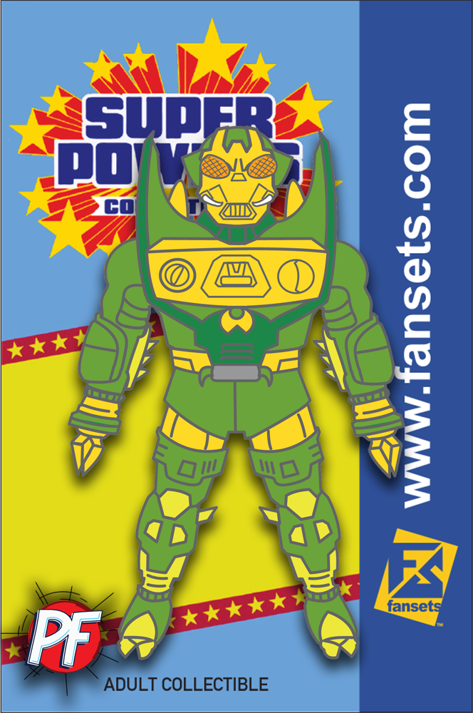 DC Comics Classic SUPER POWERS COLLECTION MANTIS #206| PinForce