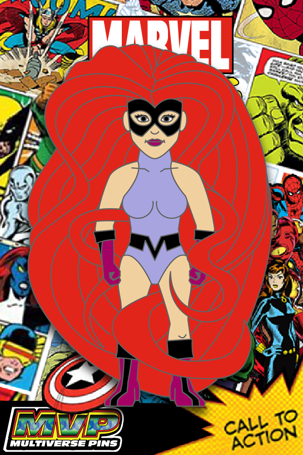 Marvel Comics MEDUSA only at MULTIVERSEPINS| PinForce