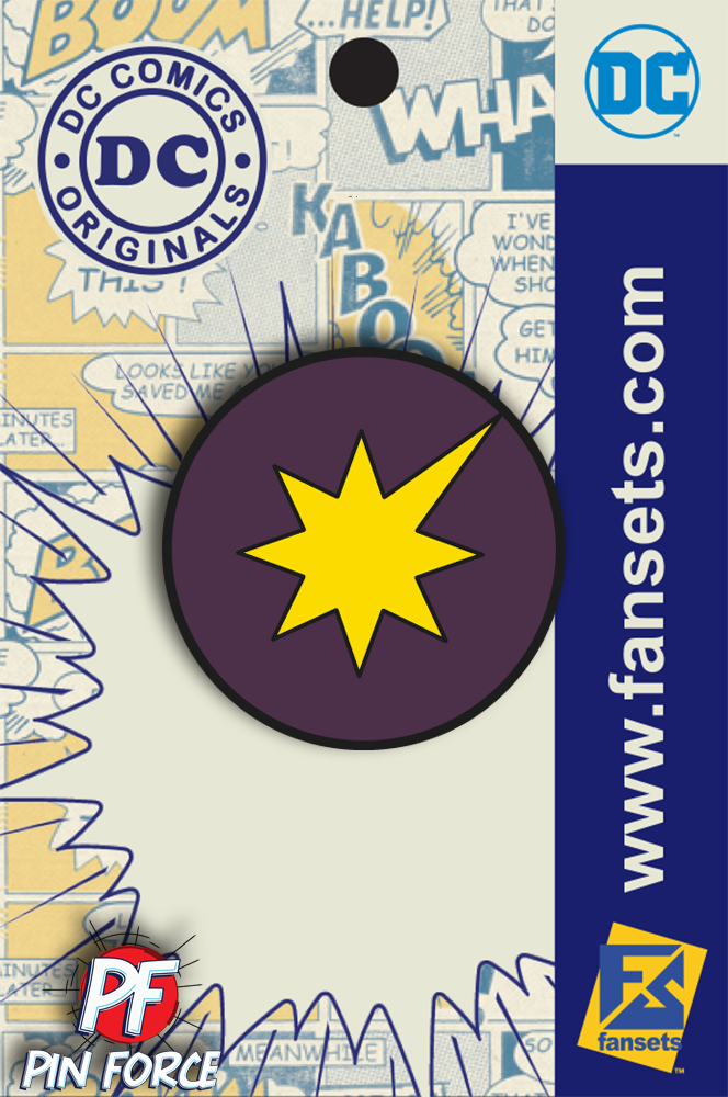 DC Comics Classic MONITOR BOARD QUANTUM KID V1 LOGO #662| PinForce