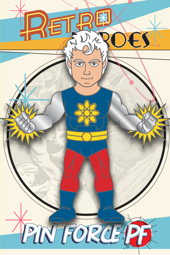 RetroHeroes™ Classic CAPTAIN ATOM V2 Series 10 #694| PinForce