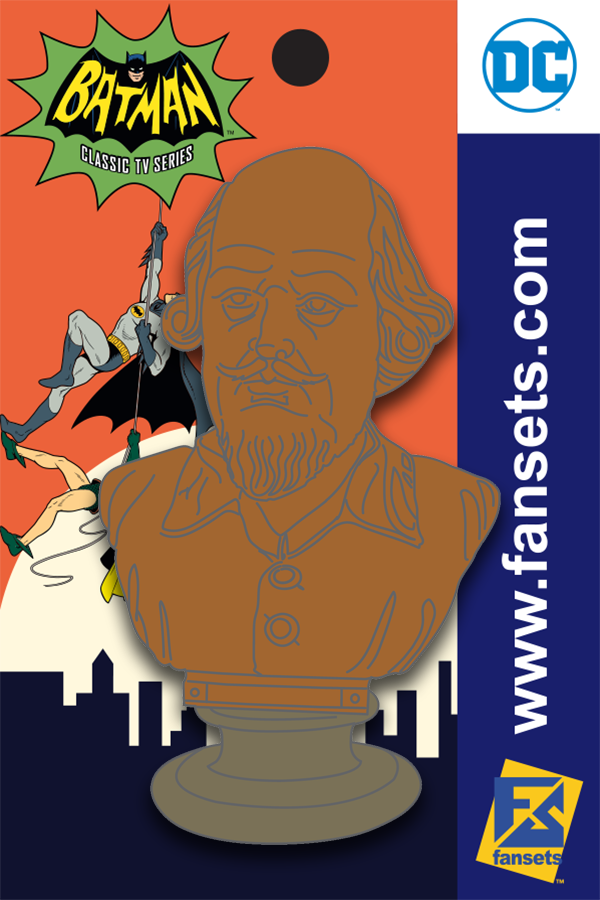 DC Comics Batman 1966 Collection SHAKESPEARE BUST Series 5 #463| PinForce