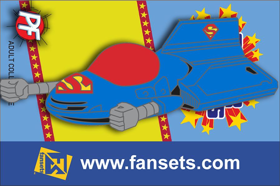 DC Comics Classic SUPERMOBILE (Super Powers) #370| PinForce