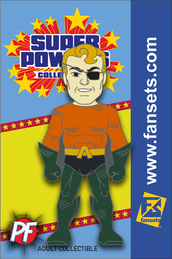 DC Comics Classic AQUAMAN (Universe of Evil) (Super Powers)| PinForce