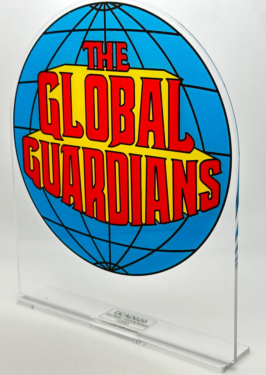 DC Comics Classic GLOBAL GUARDIANS LOGO ACRYLIC #369 Acrylic Display ...