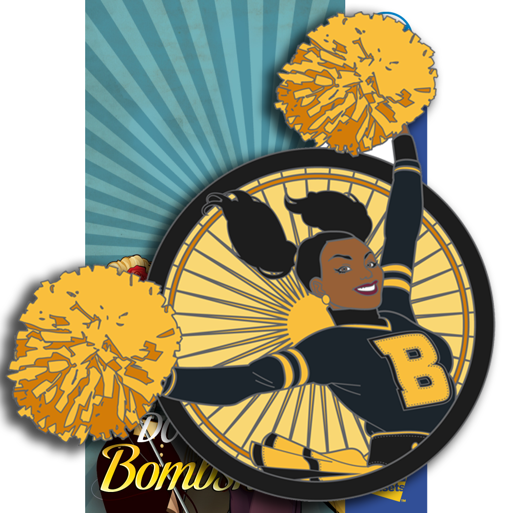 DC Comics Bombshells BUMBLEBEE Badge #181 UNRELEASED| PinForce