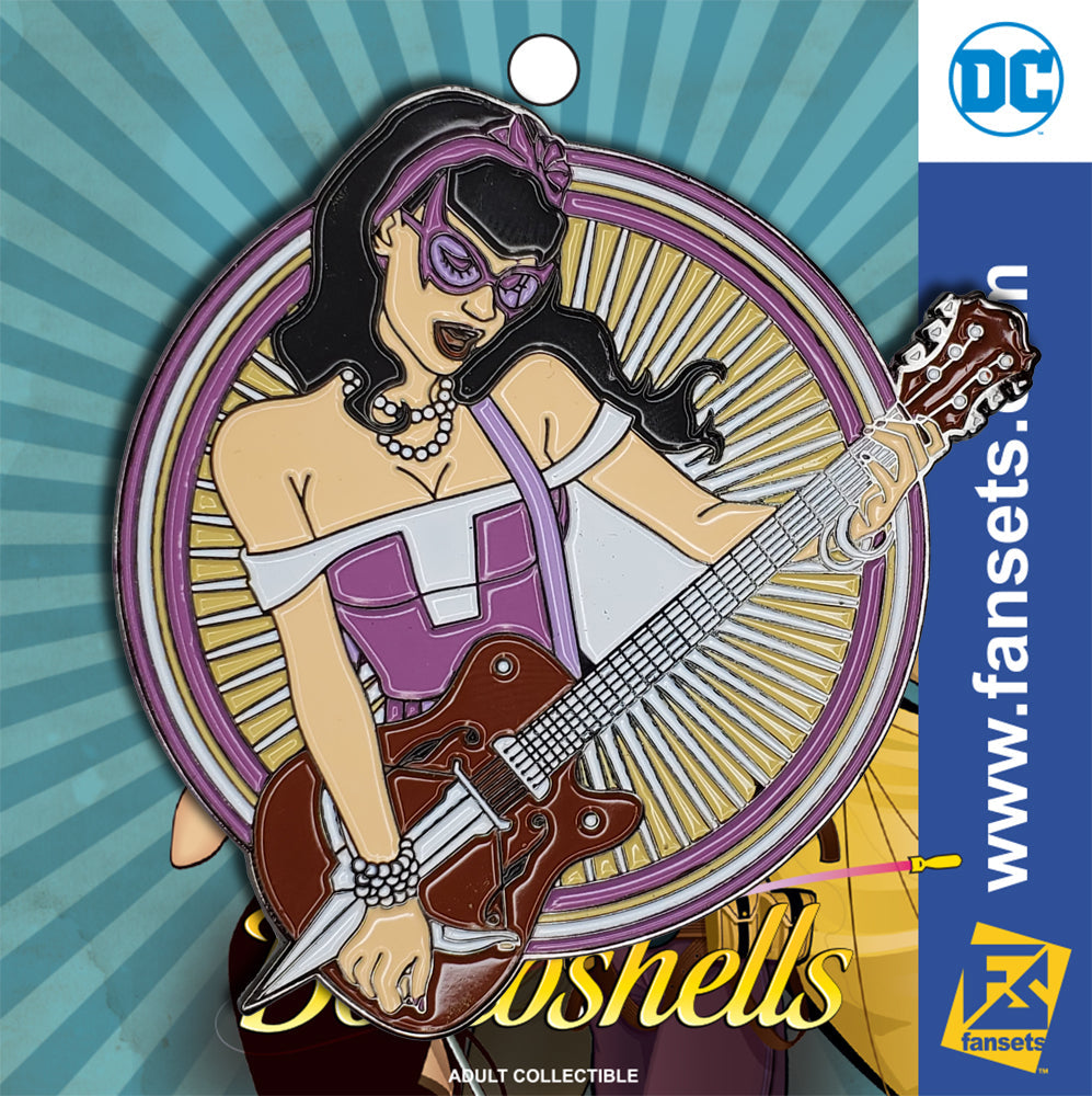 DC Comics Bombshells HUNTRESS Licensed FanSets Pin| PinForce
