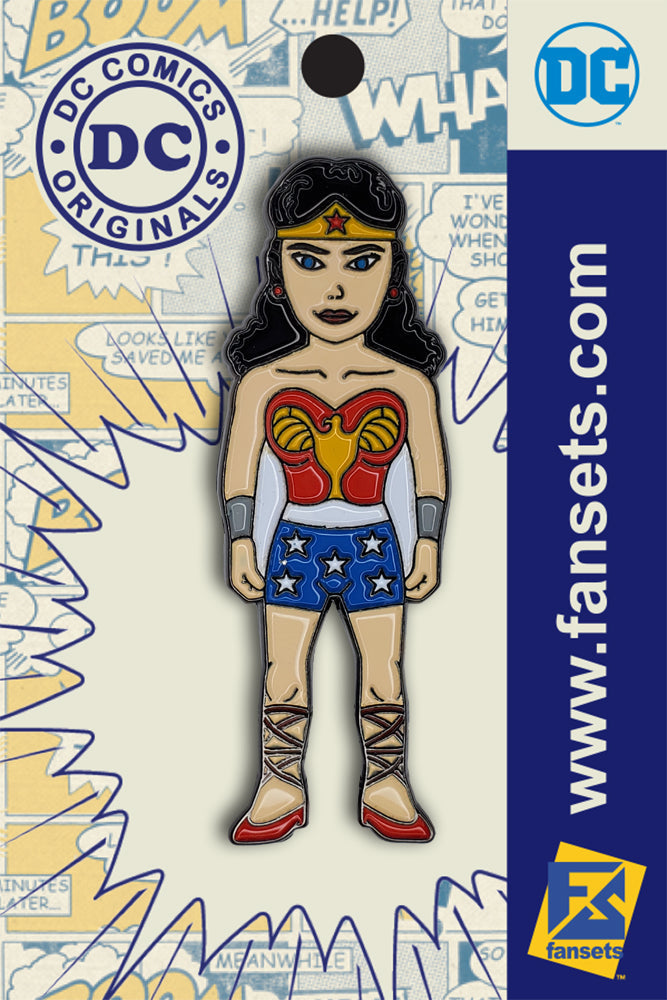 DC Comics Classic SILVER AGE WONDER WOMAN Licensed FanSets Pin| PinForce
