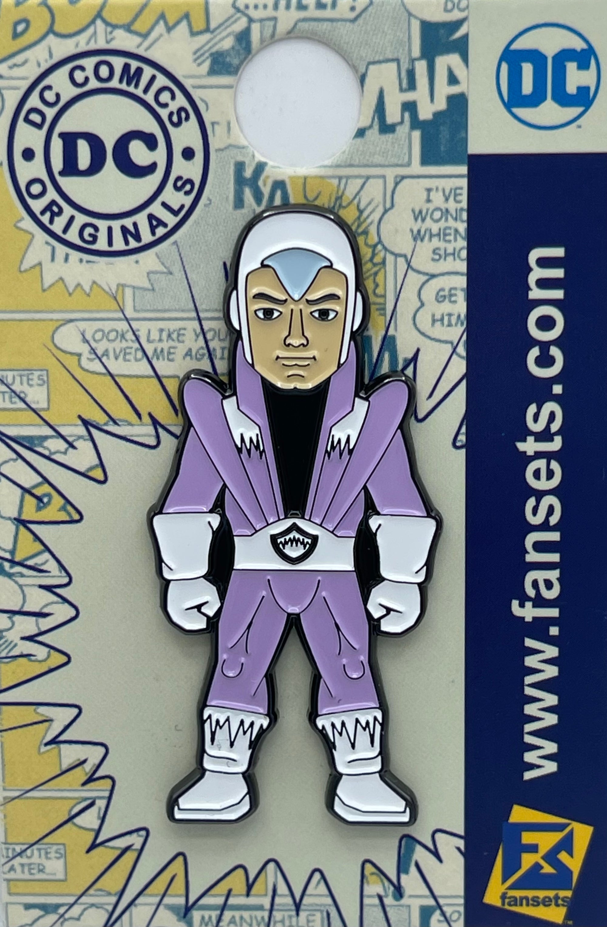 DC Comics Classic POLAR BOY UNRELEASED #29 Licensed FanSets Pin| PinForce