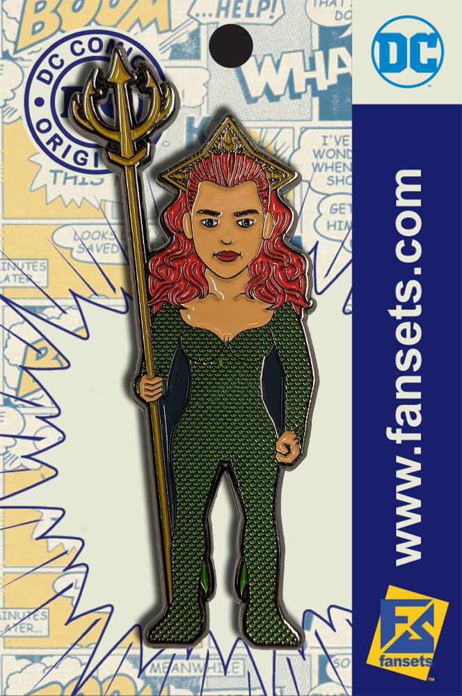 DC Comics Classic MERA Licensed FanSets Pin MicroJustice| PinForce